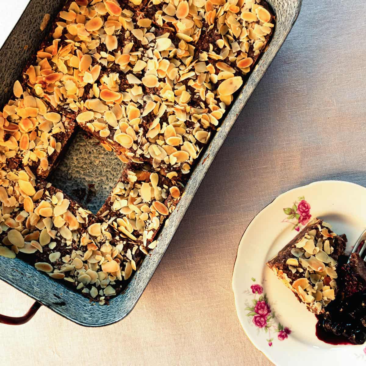 Loaf Cake With Chocolate And Chestnuts